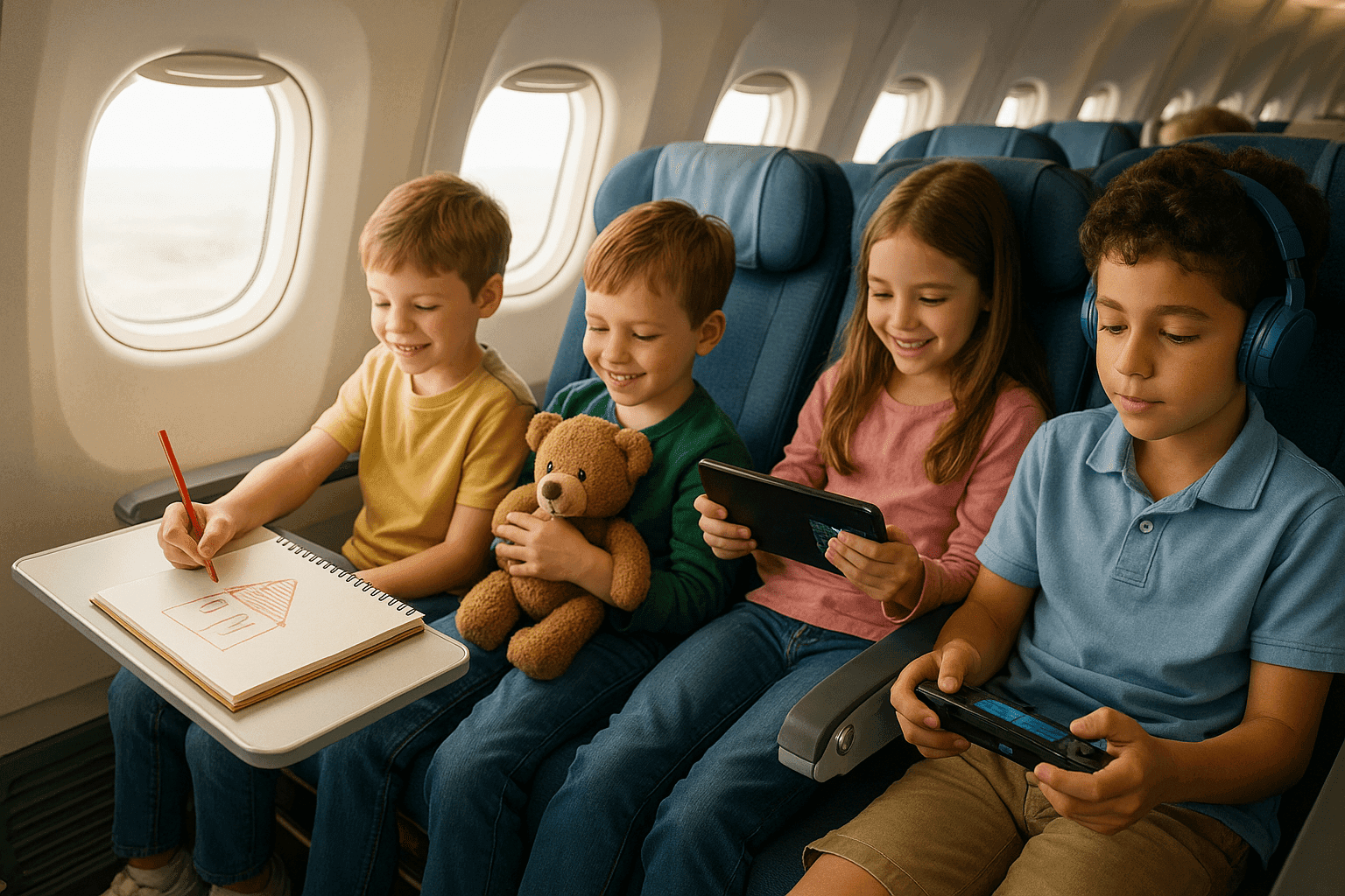 10 Smart Ways to Keep Kids Entertained During Long Flights